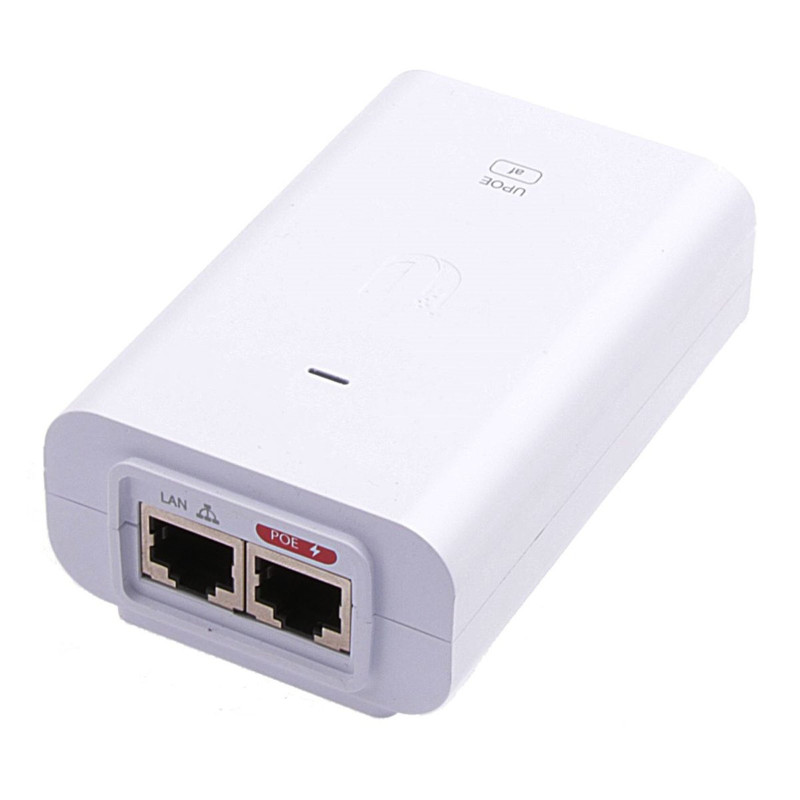 PoE UBIQUITI U-POE-AF Injecteur PoE+ 48V PoE UBIQUITI U-POE-AF Injecteur PoE+ 48V