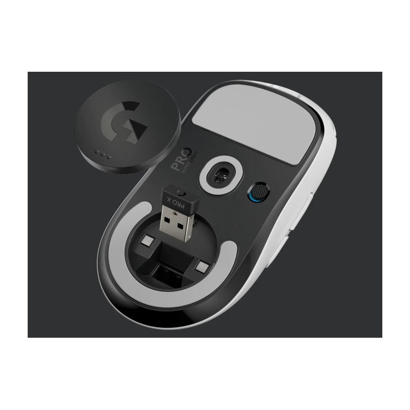 Souris Logitech G Pro X Superlight Wireless Gaming Blanc 25 600dpi