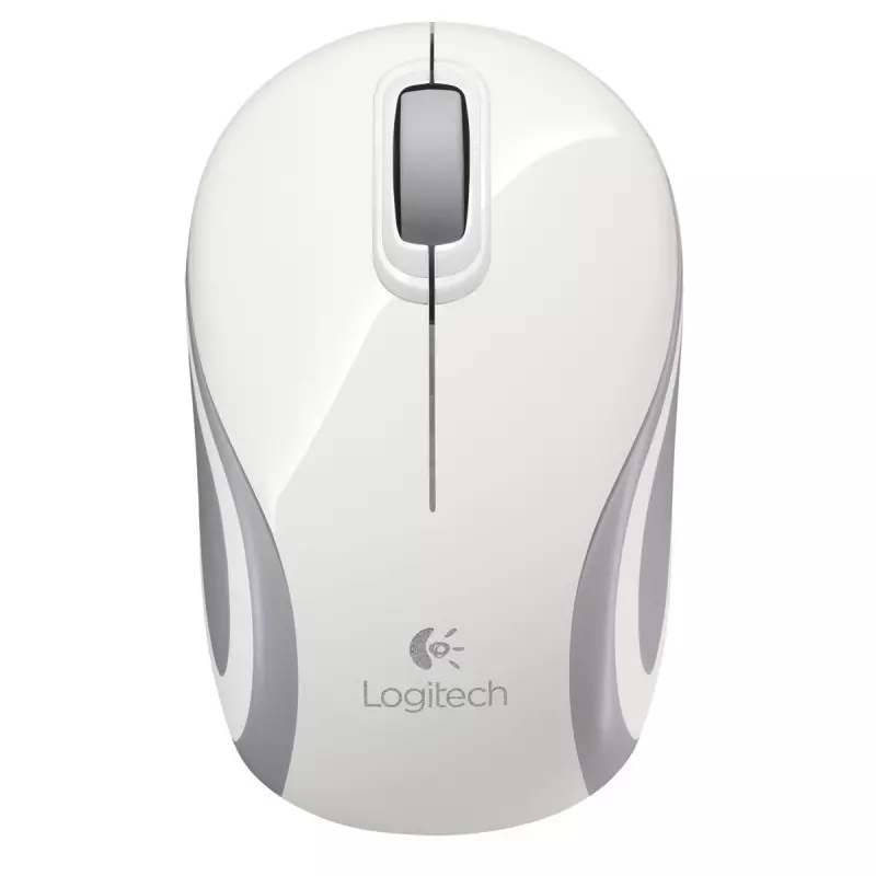 Souris Logitech Wireless Mini Mouse M187 Blanc
