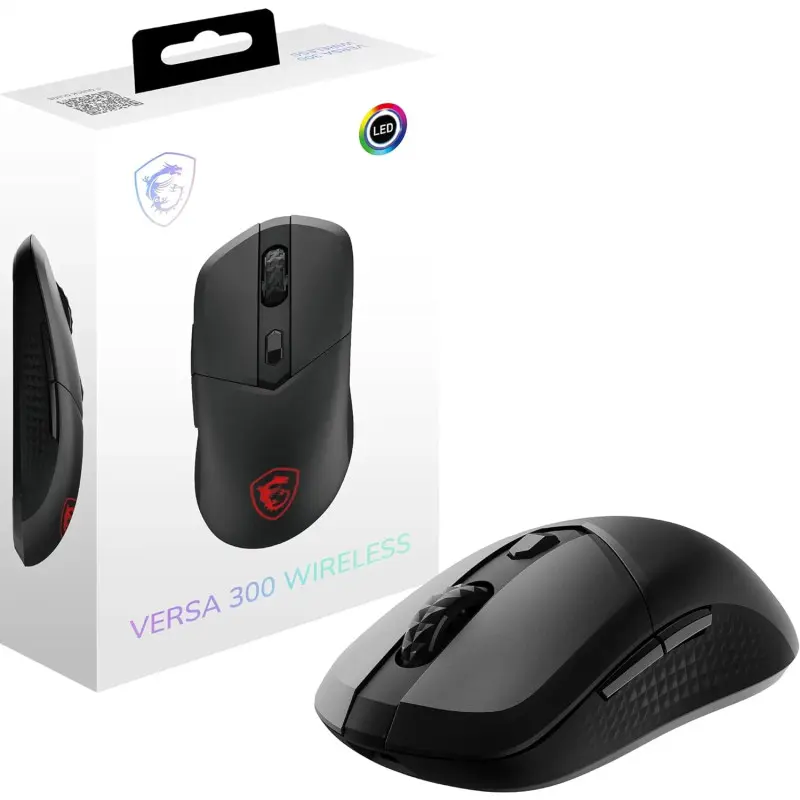 Souris PC Gamer MSI VERSA 300 Wireless Noir Gaming