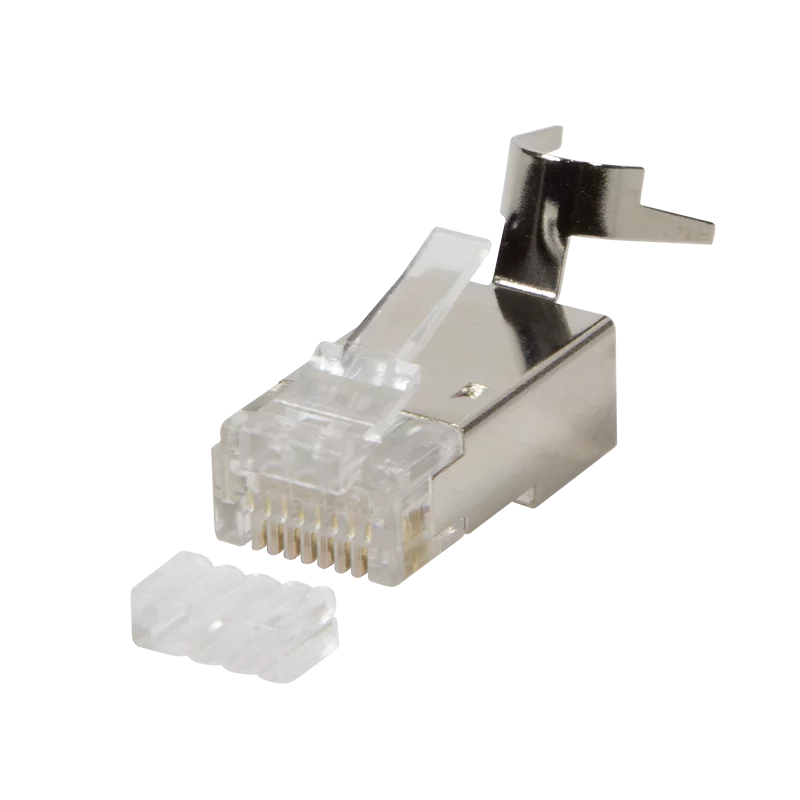 10x connecteur RJ45 C6A/7A/8.1A Blindé LogiLink MP0030
