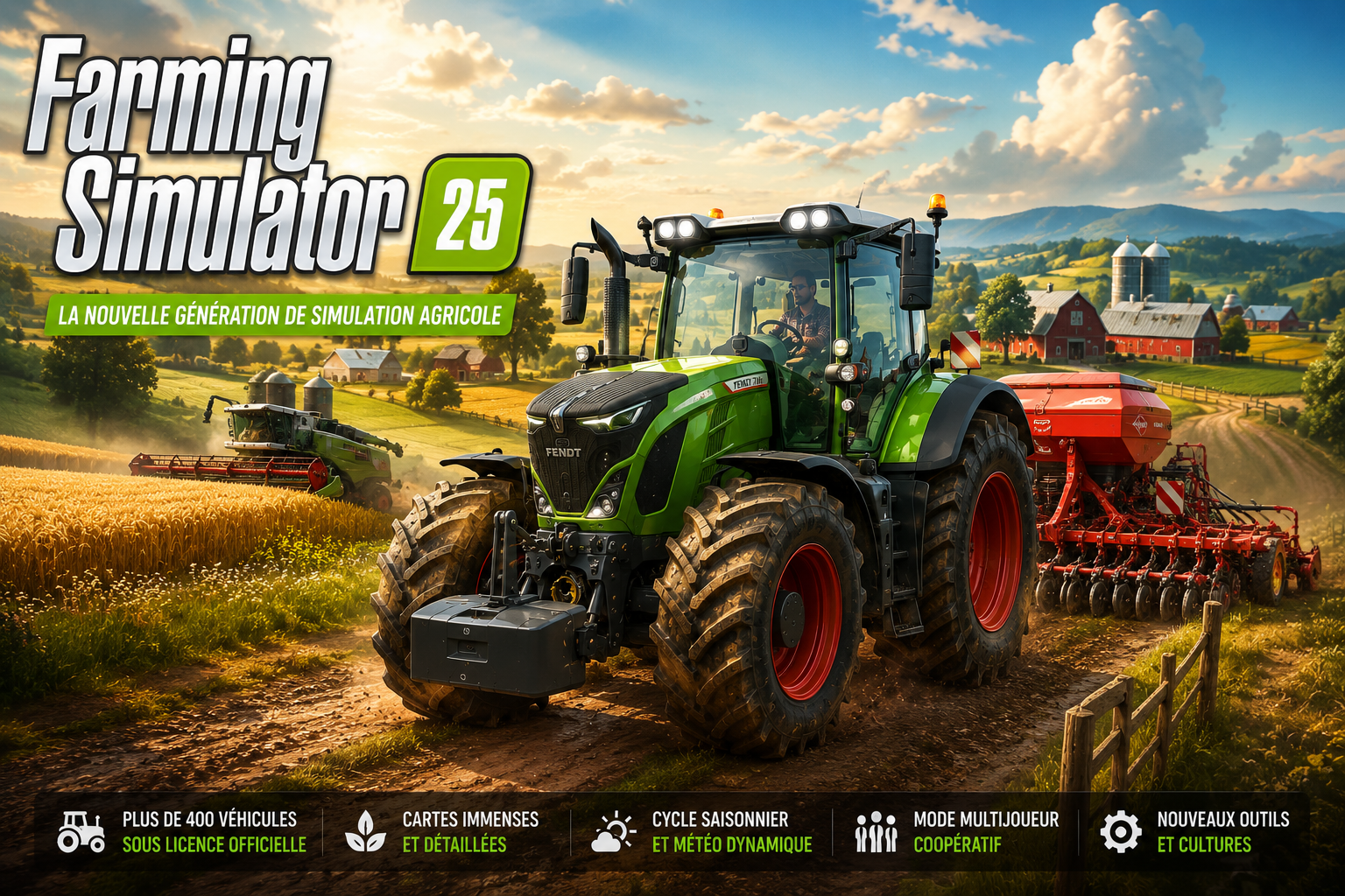 Quel PC Gamer pour Farming Simulator 25 ? Config & accessoires